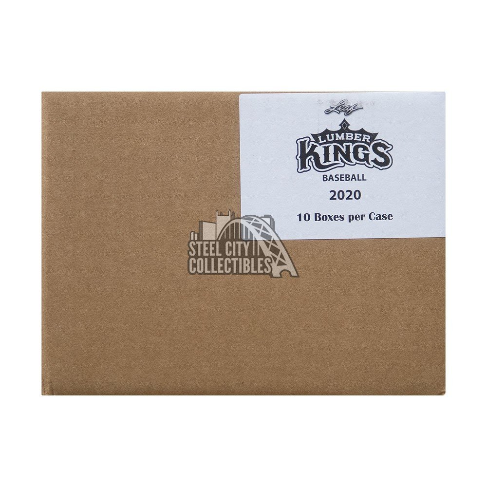2020 Leaf Lumber Kings Baseball Hobby 10-Box Case | Steel City Collectibles 2020 Leaf Lumber Kings Baseball Hobby 10-Box Case | Steel City Collectibles