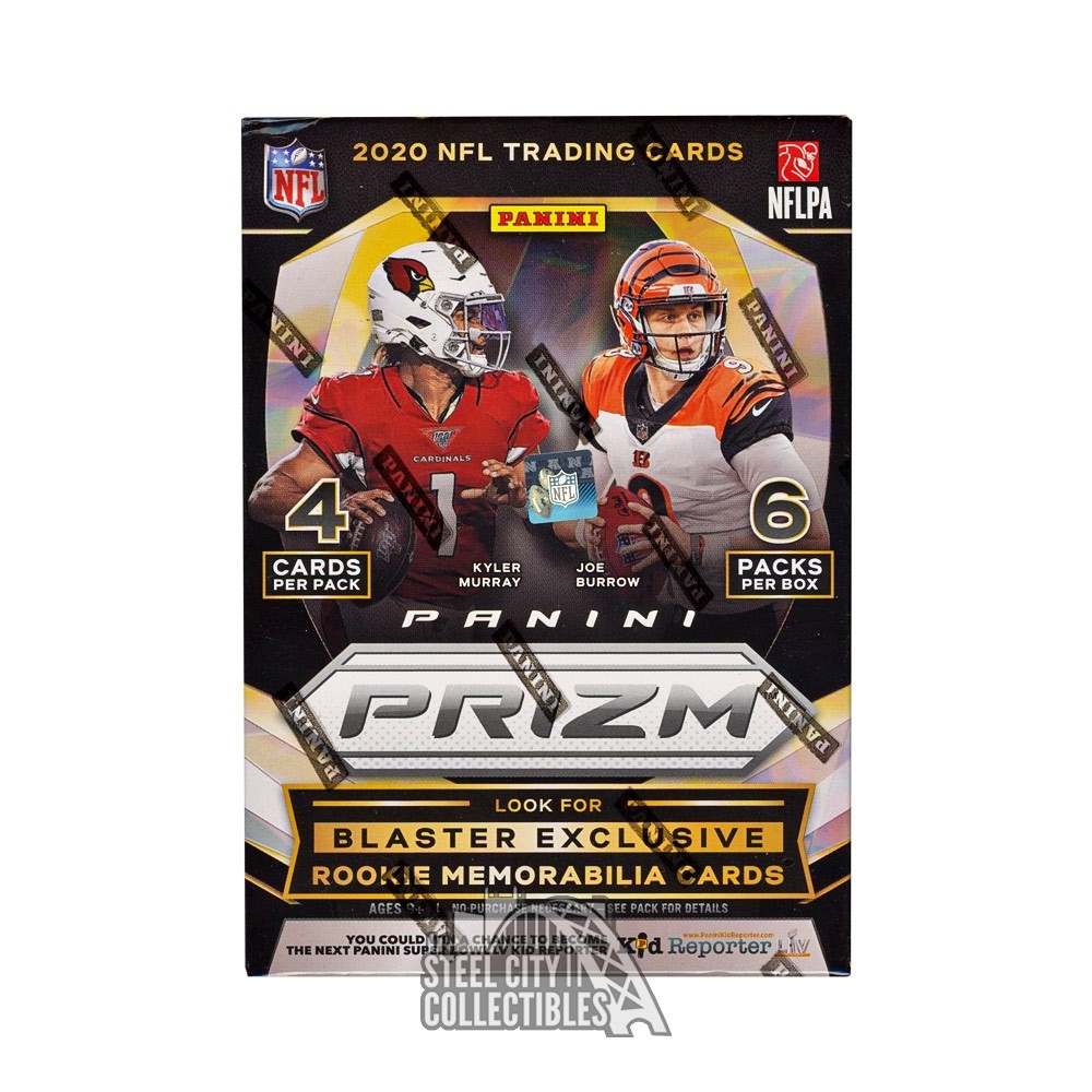 2020 Panini Prizm Football 6 Pack Blaster Box - Disco Prizms | Steel ...