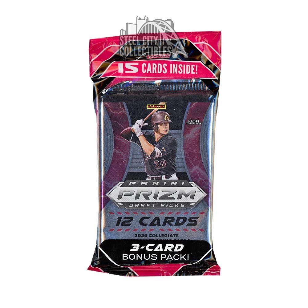 2020 Panini Prizm Draft Picks Baseball Cello Pack | Steel City Collectibles