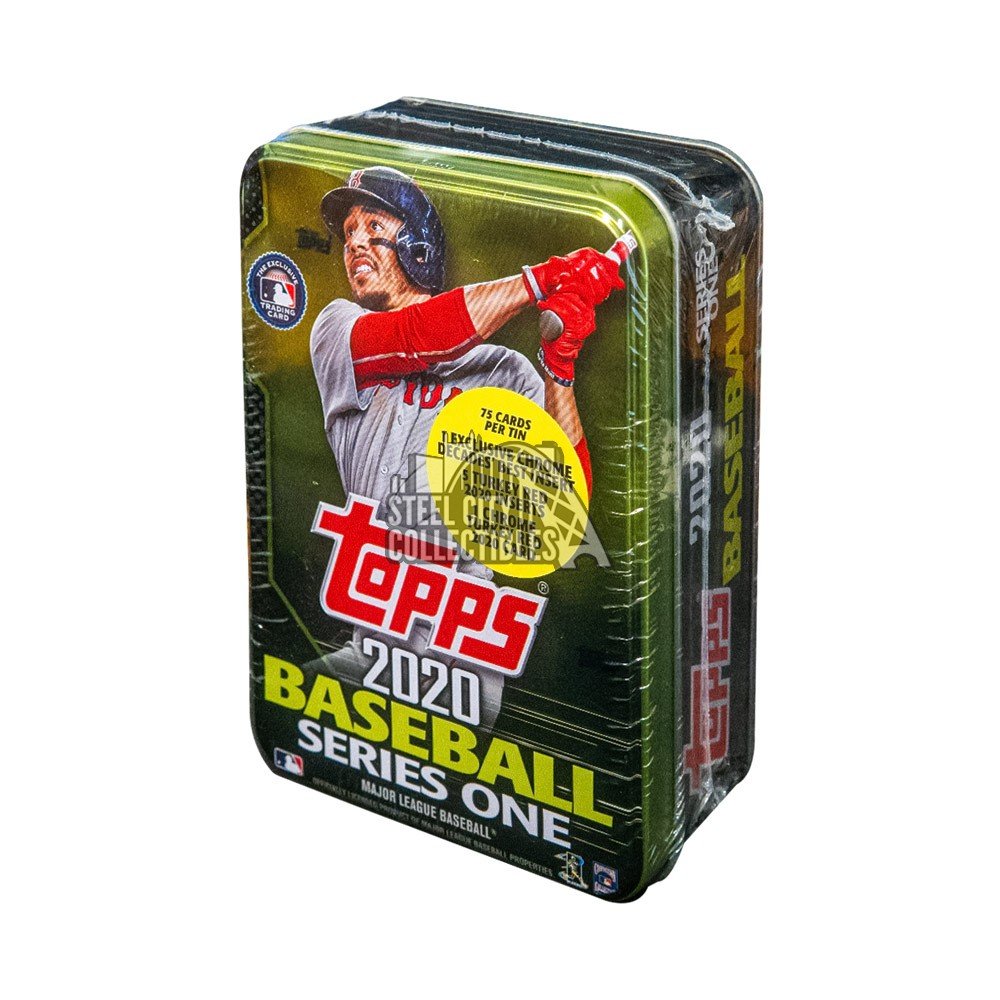 2020 Topps Series 1 Baseball Tin Box | Steel City Collectibles