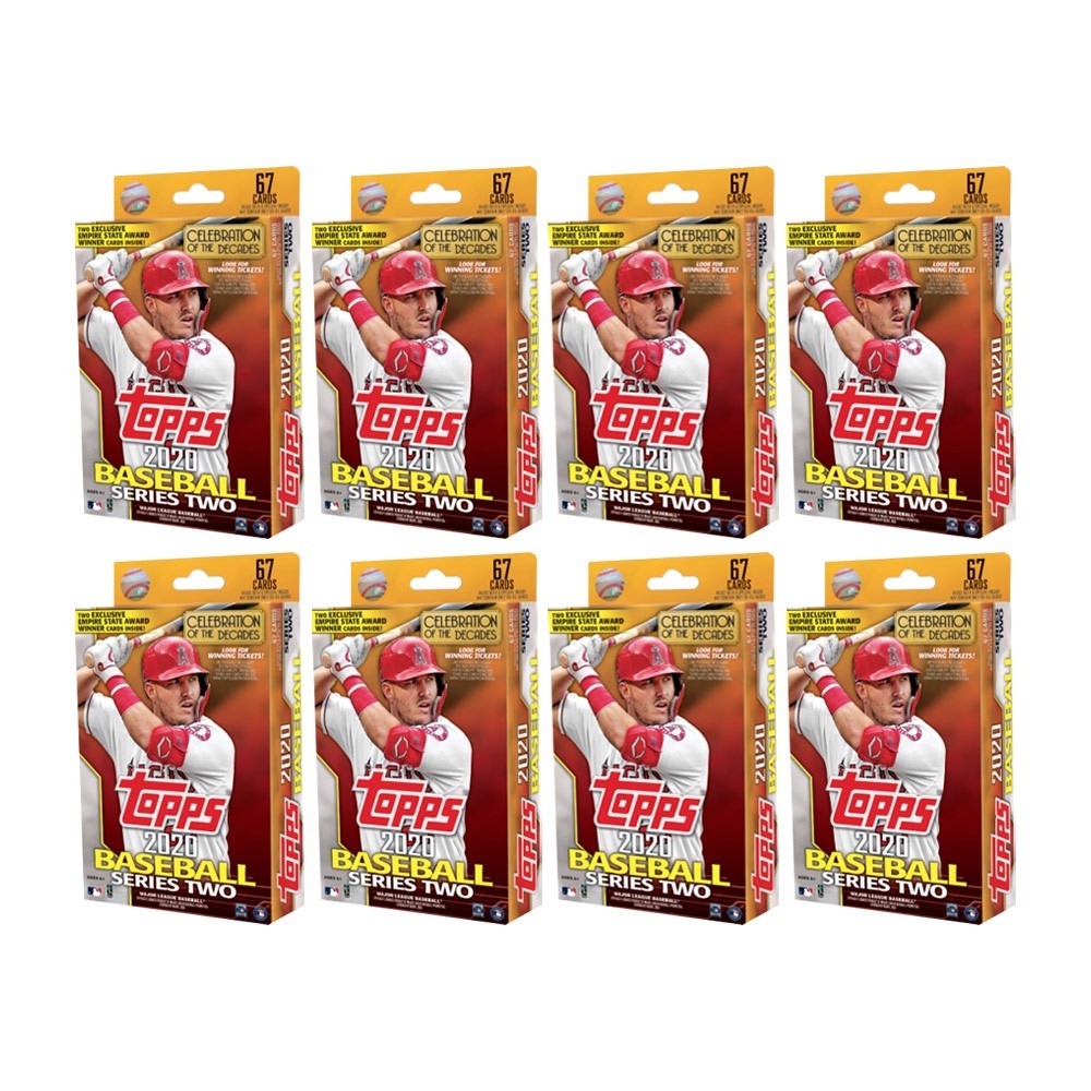 2020 Topps Series 2 Baseball Hanger 8-Pack Lot | Steel City Collectibles