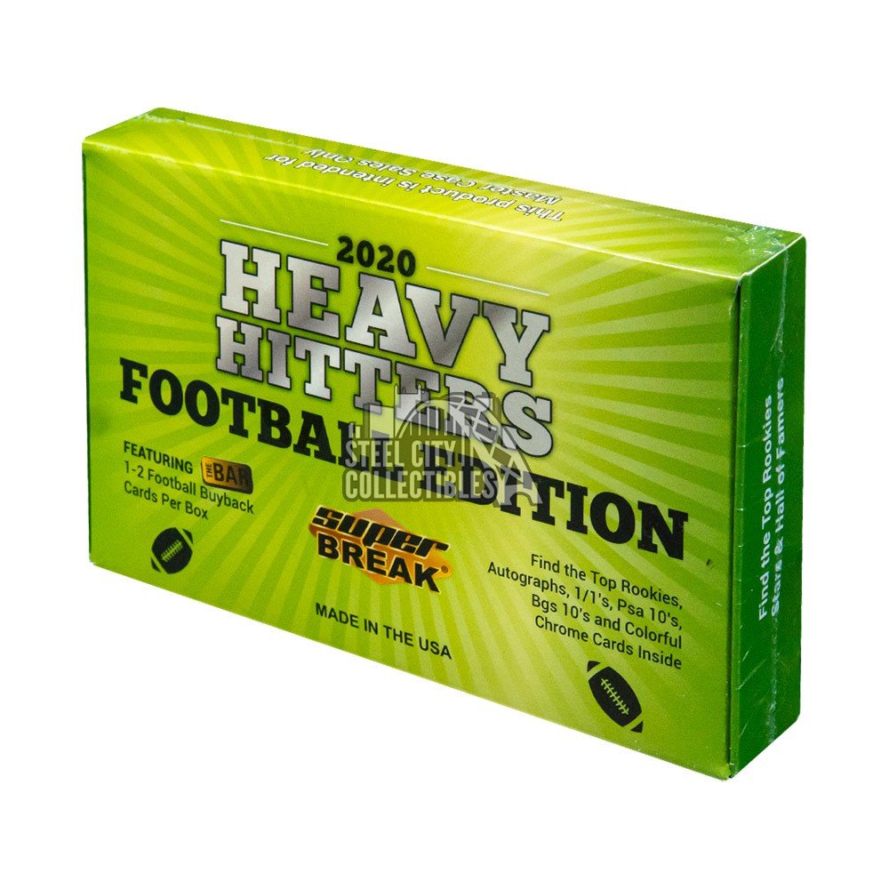 2020 Super Break Heavy Hitters Football Edition Box | Steel City ...
