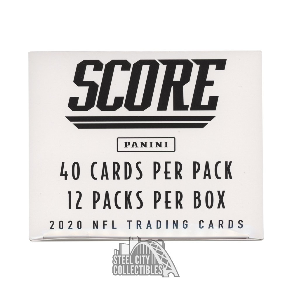 2020 Panini Score Football 12 Pack Fat Pack Box | Steel City Collectibles