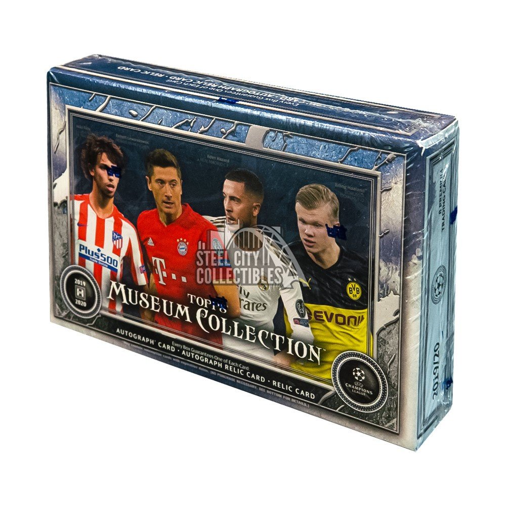 2019-20 Topps UEFA Champions League Museum Collection Soccer Hobby Box ...