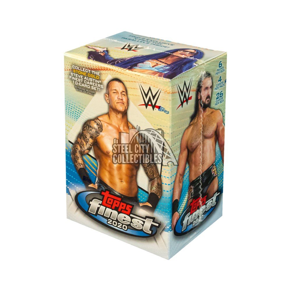 2020 Topps WWE Finest Wrestling Blaster Box | Steel City Collectibles