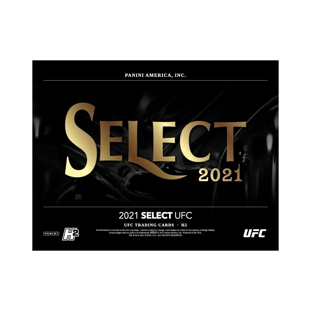 2021 Panini Select UFC Hobby Hybrid H2 20-Box Case | Steel City ...