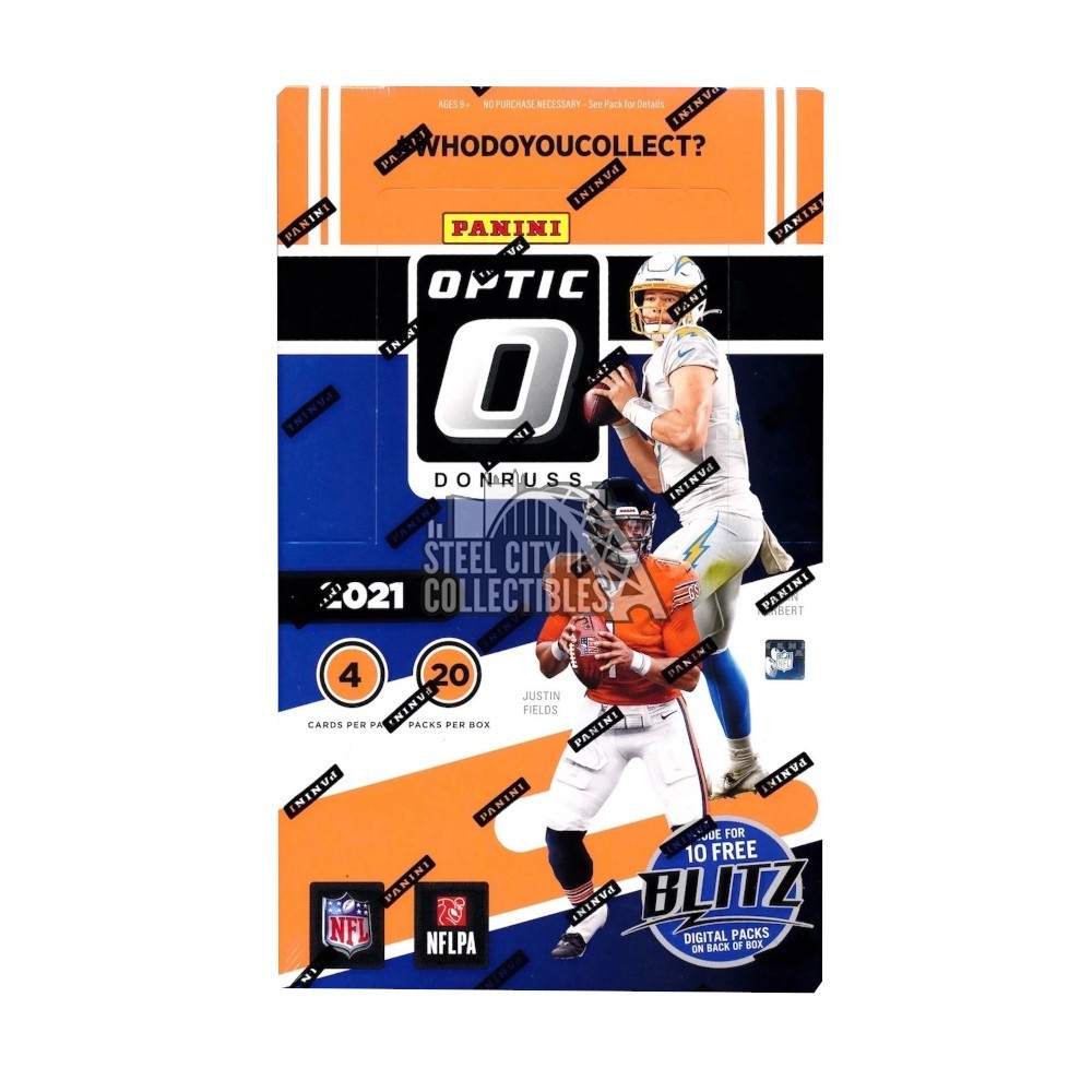 2021 Panini Donruss Optic Football Retail Box Football | Steel City ...