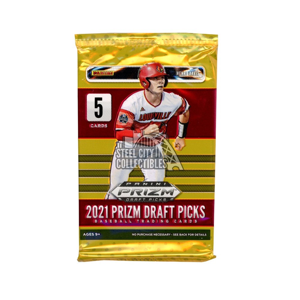 2021 Panini Prizm Draft Picks Baseball Blaster Pack | Steel City ...