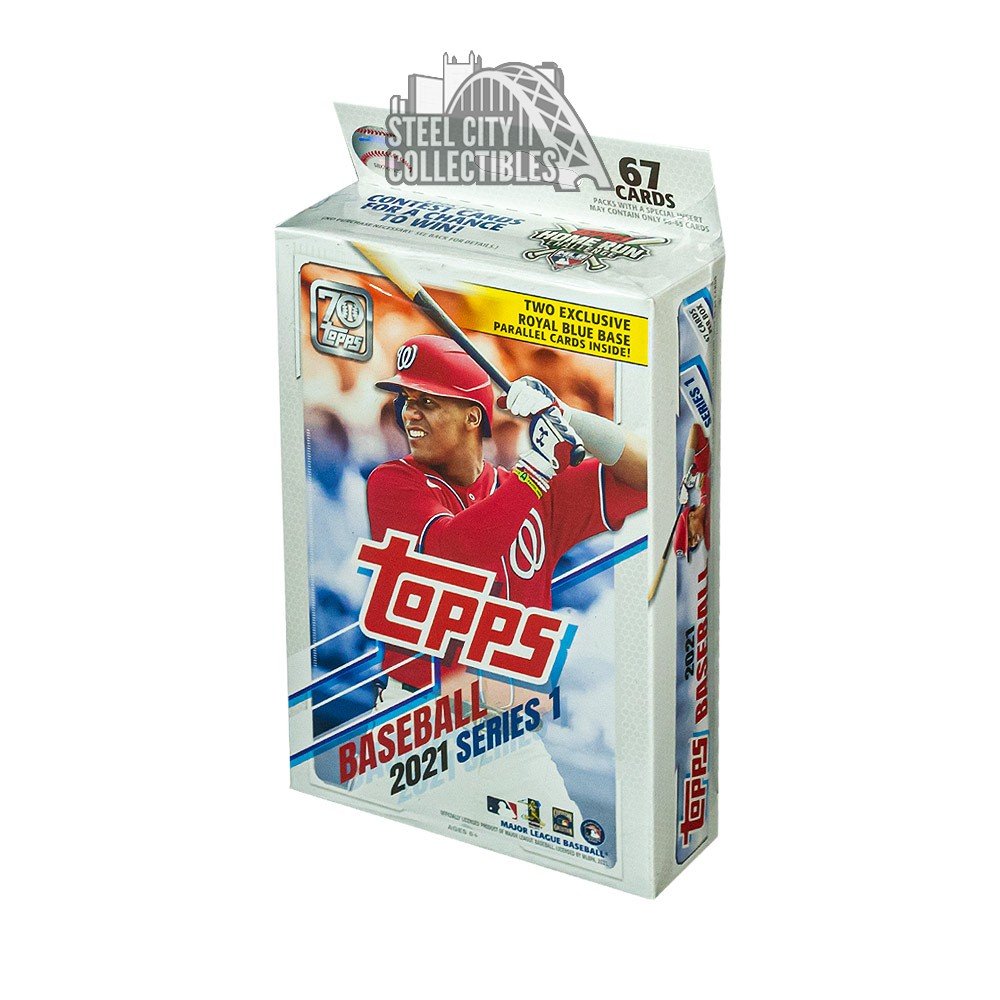 2021 Topps Series 1 Baseball Hanger Box - Blue Parallels | Steel City ...