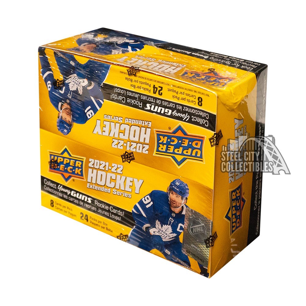 2021-22 Upper Deck Extended Series Hockey 24-Pack Retail Box | Steel City Collectibles