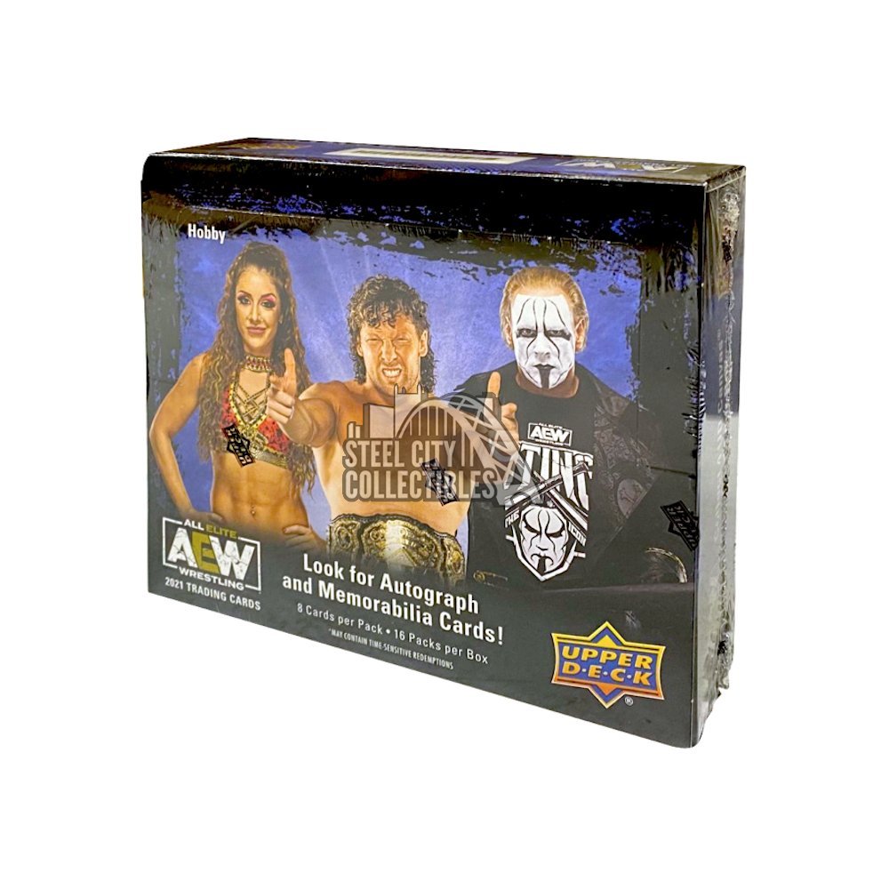 2021 Upper Deck AEW Wrestling Hobby 2-Box Random 4-Pack Group Break #2 - Steve | Steel City ...