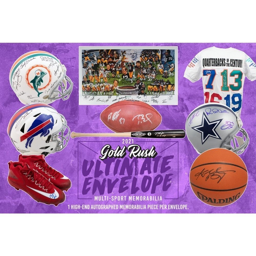 2021 Gold Rush Ultimate Envelope Autograph Edition Envelope PERSONAL ...