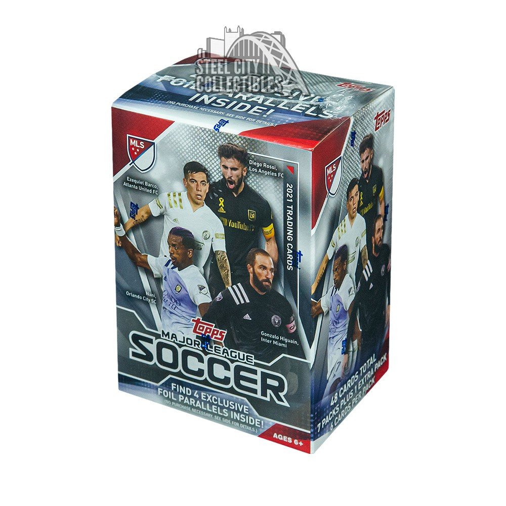 2021 Topps MLS Soccer 8 Pack Blaster Box | Steel City Collectibles