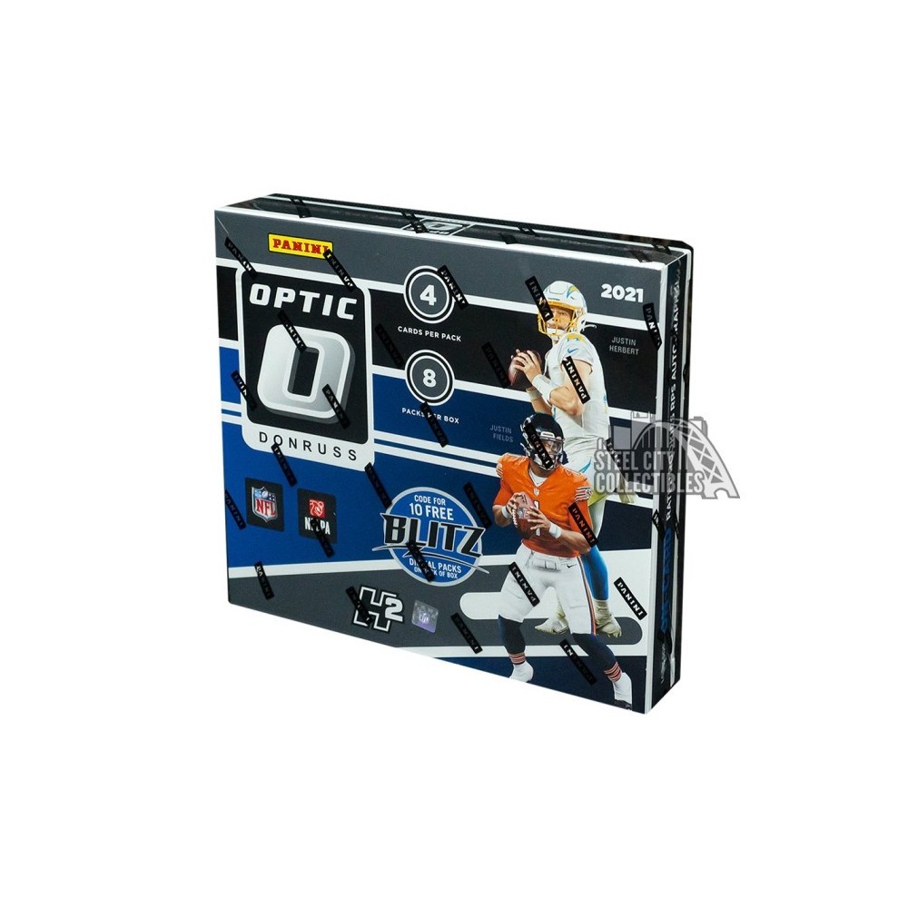 2021 Panini Donruss Optic Football Hobby Hybrid Box Random Division ...