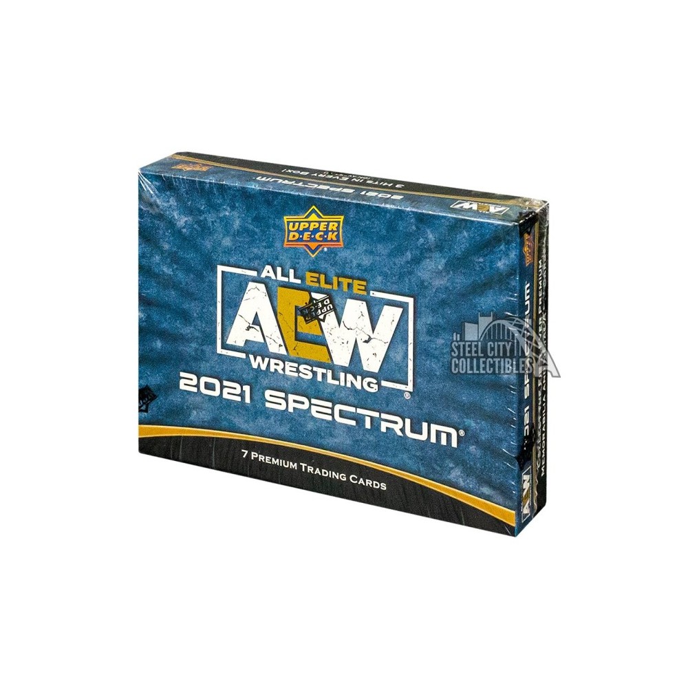 2021 Upper Deck AEW Spectrum Wrestling Hobby Box LIVE PERSONAL BREAK ...