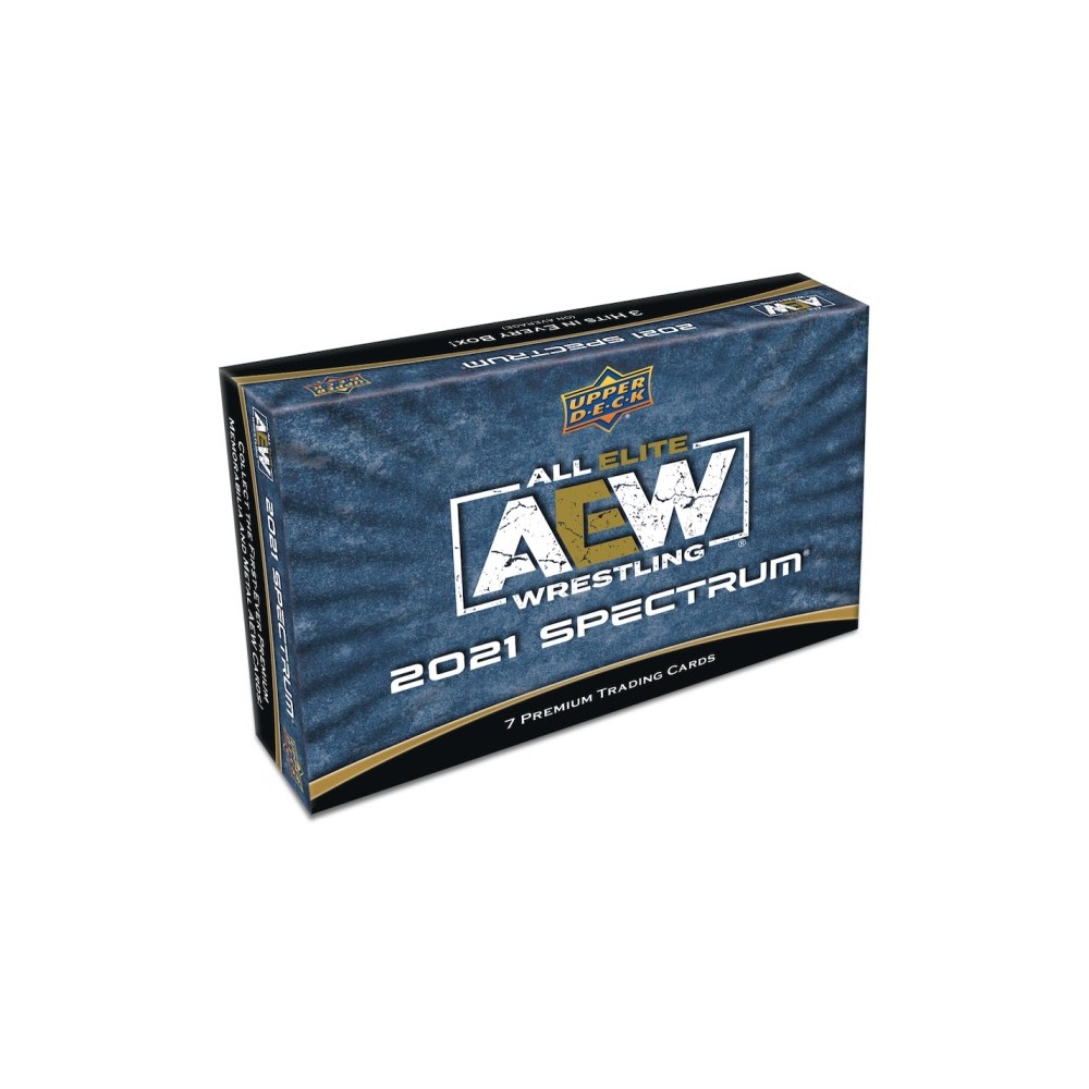 2021 Upper Deck AEW Spectrum Wrestling Hobby 2-Box Random Card Group Break #2 - Steve | Steel ...