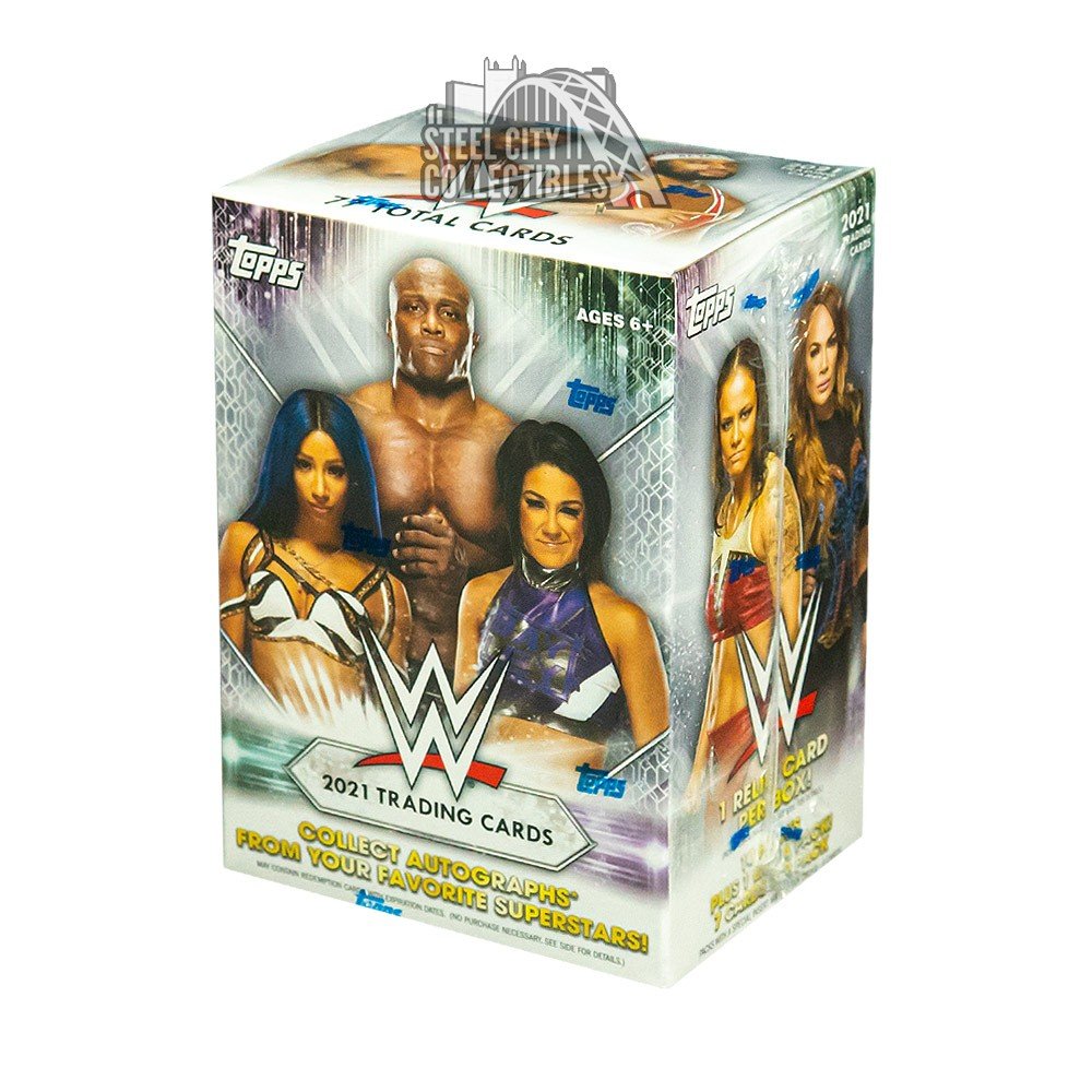 2021 Topps WWE Wrestling Blaster Box | Steel City Collectibles