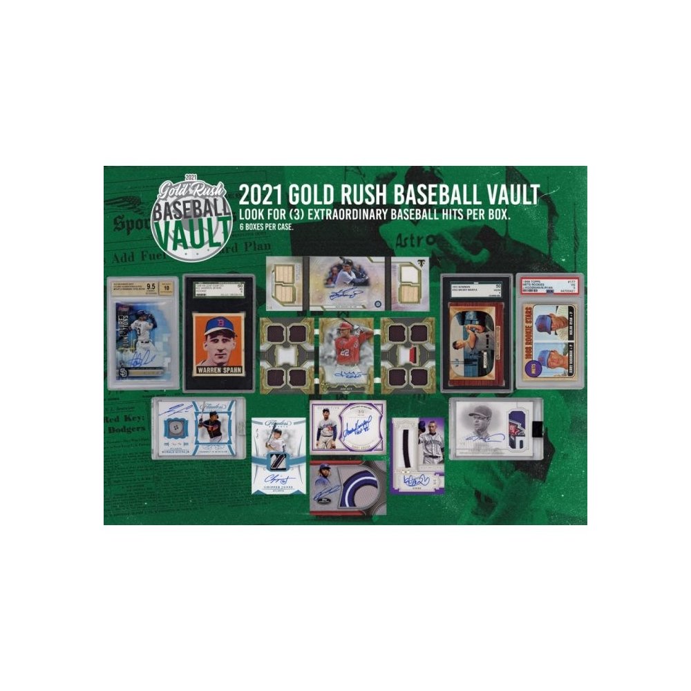 2021 Gold Rush Baseball Vault 3-Box Random Hit Group Break #13 - CHRIS ...