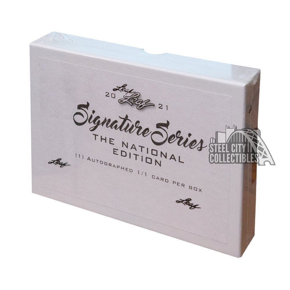 2021 Leaf Signature Series The National Edition Box | Steel City ...