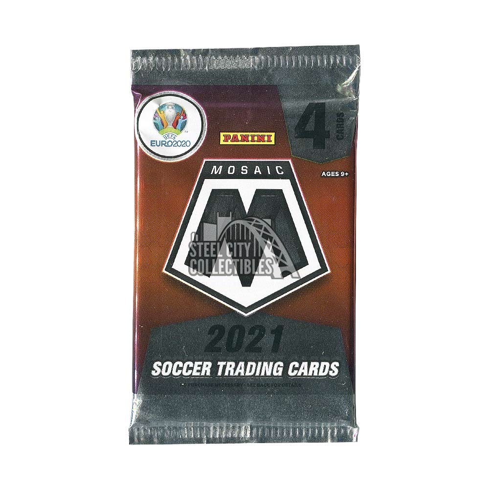 2020-21 Panini Mosaic UEFA Soccer Blaster Pack | Steel City Collectibles
