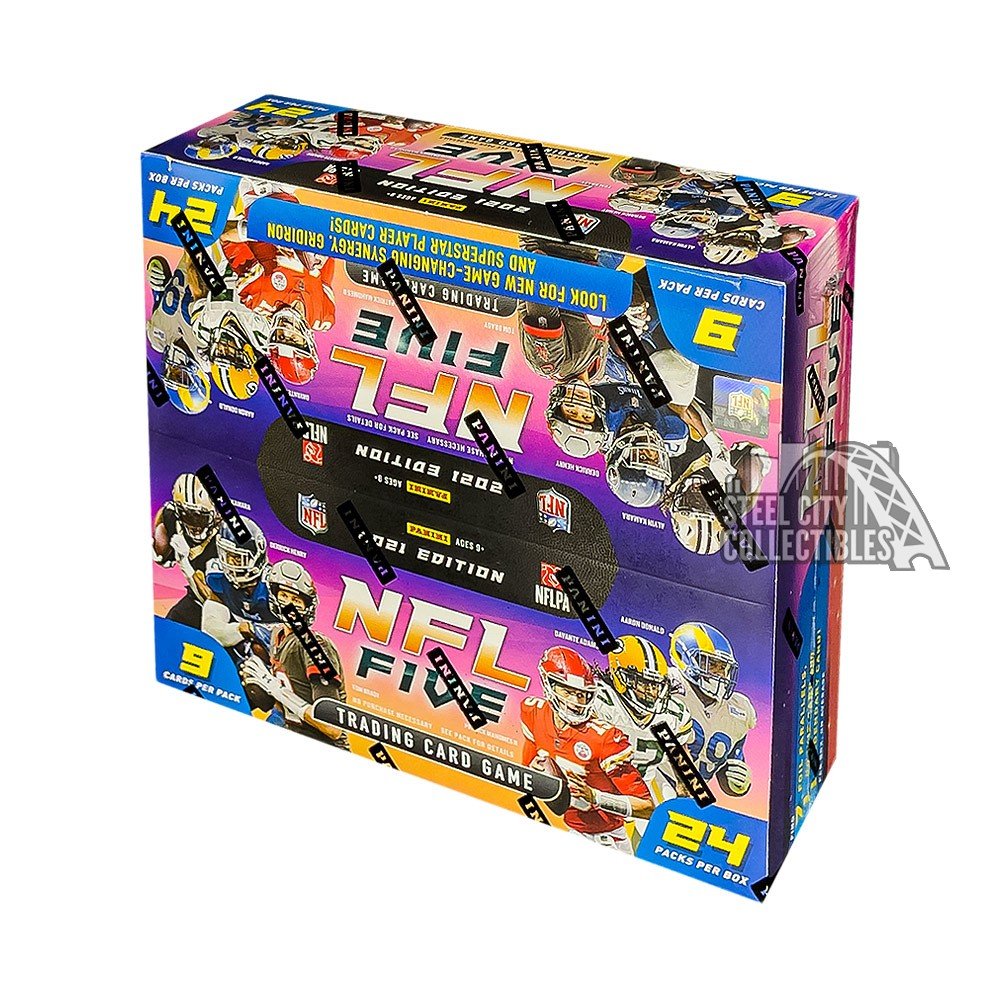 2021 Panini NFL Five Trading Card Game Booster Box | Steel City ...