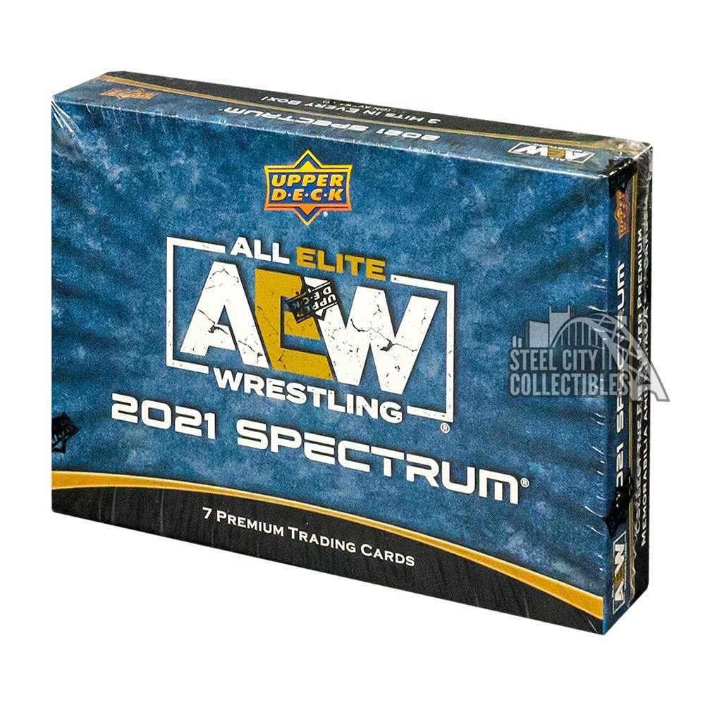 2021 Upper Deck AEW Spectrum Wrestling Hobby Box | Steel City Collectibles