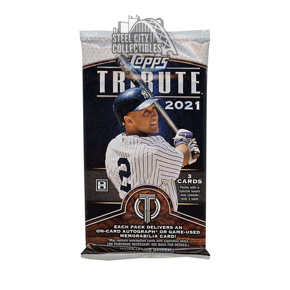 2021 Topps Tribute Baseball Hobby Pack | Steel City Collectibles