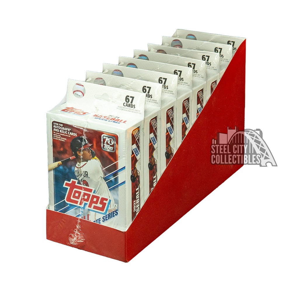 2021 Topps Update Baseball Hanger 8-Box Display | Steel City Collectibles
