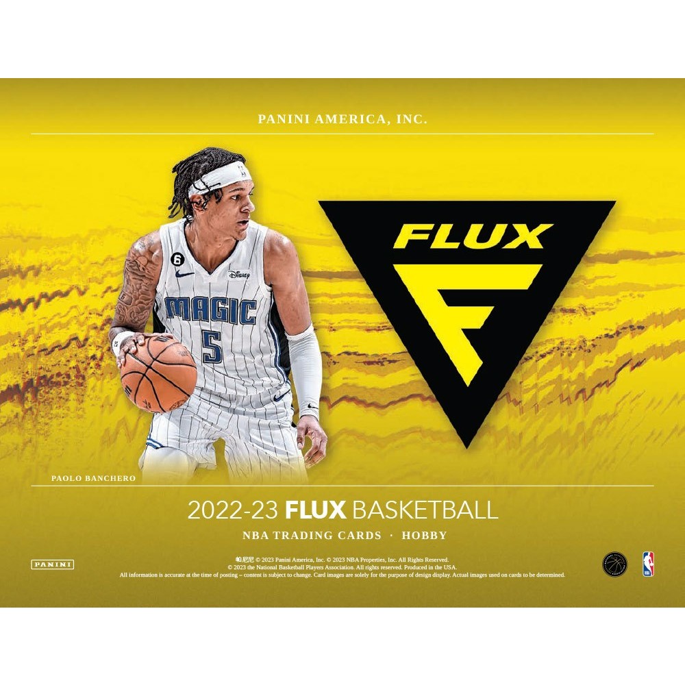 2022-23 Panini Flux Basketball Hobby Box | Steel City Collectibles