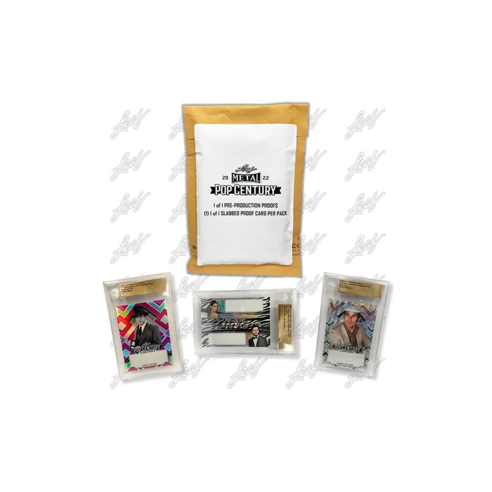 2022 Leaf Metal Pop Century 1/1 Pre-Production Proof Pack | Steel City ...
