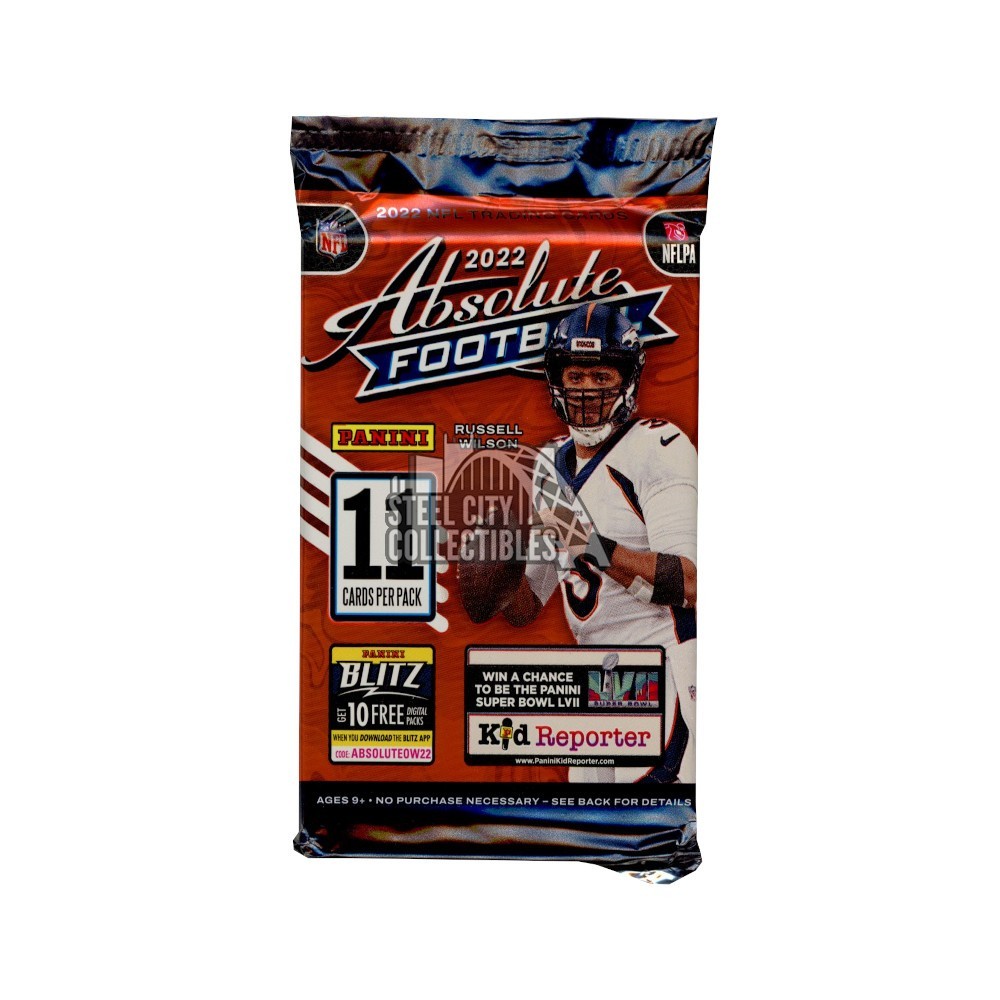 2022 Panini Absolute Football Blaster Pack | Steel City Collectibles