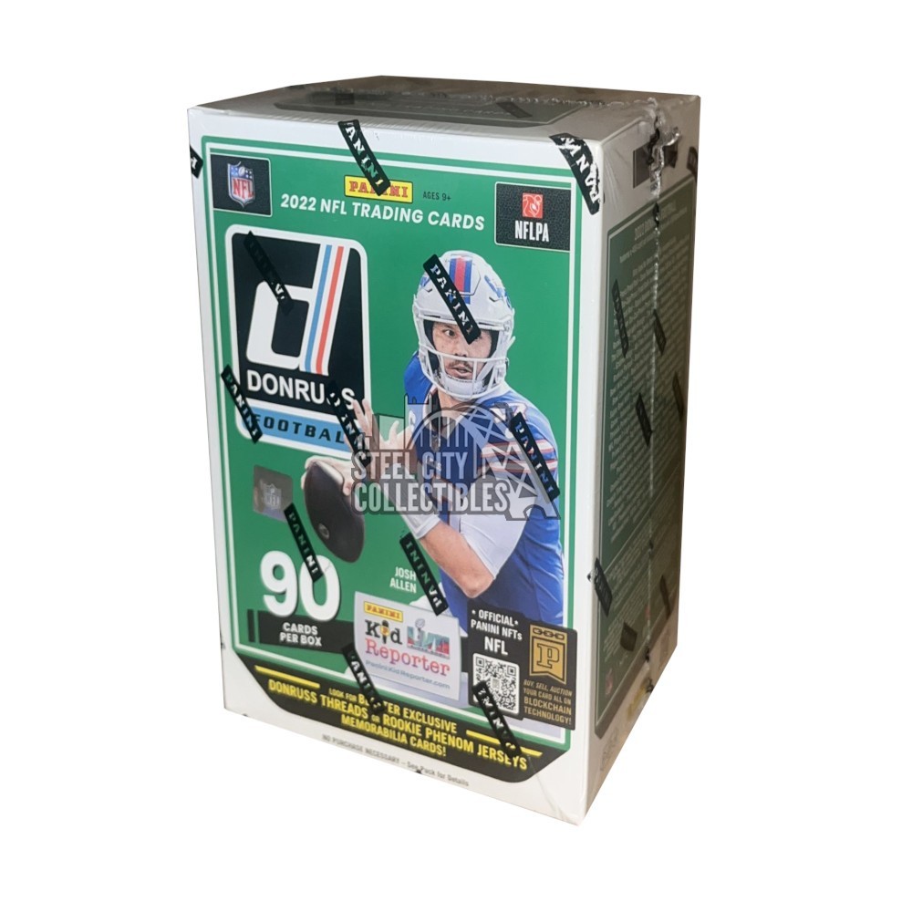2022 Panini Donruss Football 6-Pack Blaster Box | Steel City Collectibles