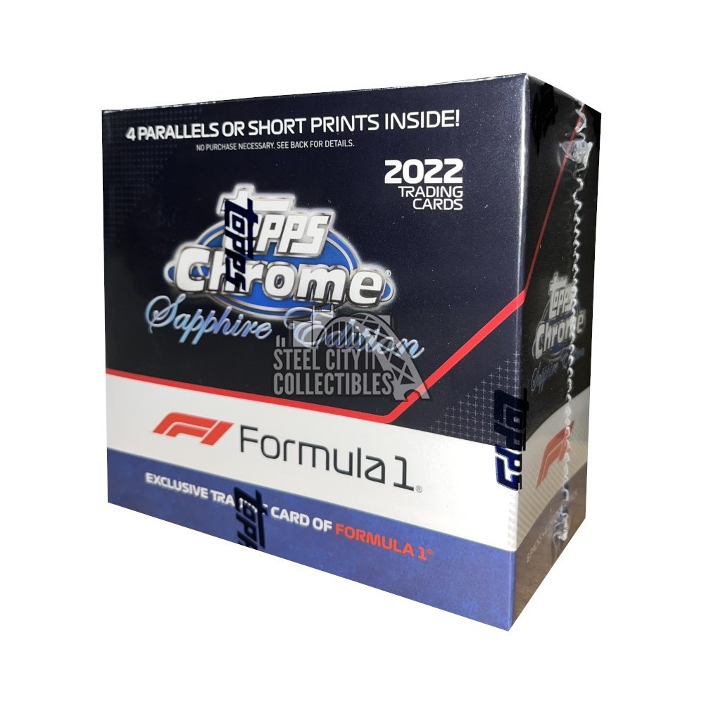 2022 Topps Chrome F1 Formula 1 Sapphire Edition Box | Steel City ...