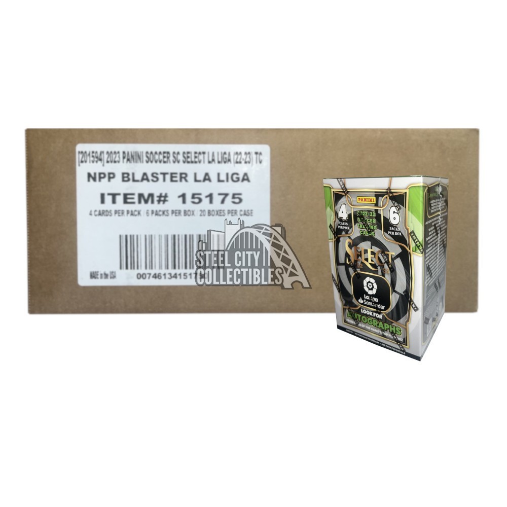 2022-23 Panini Select La Liga Soccer Blaster 20-Box Case | Steel City ...
