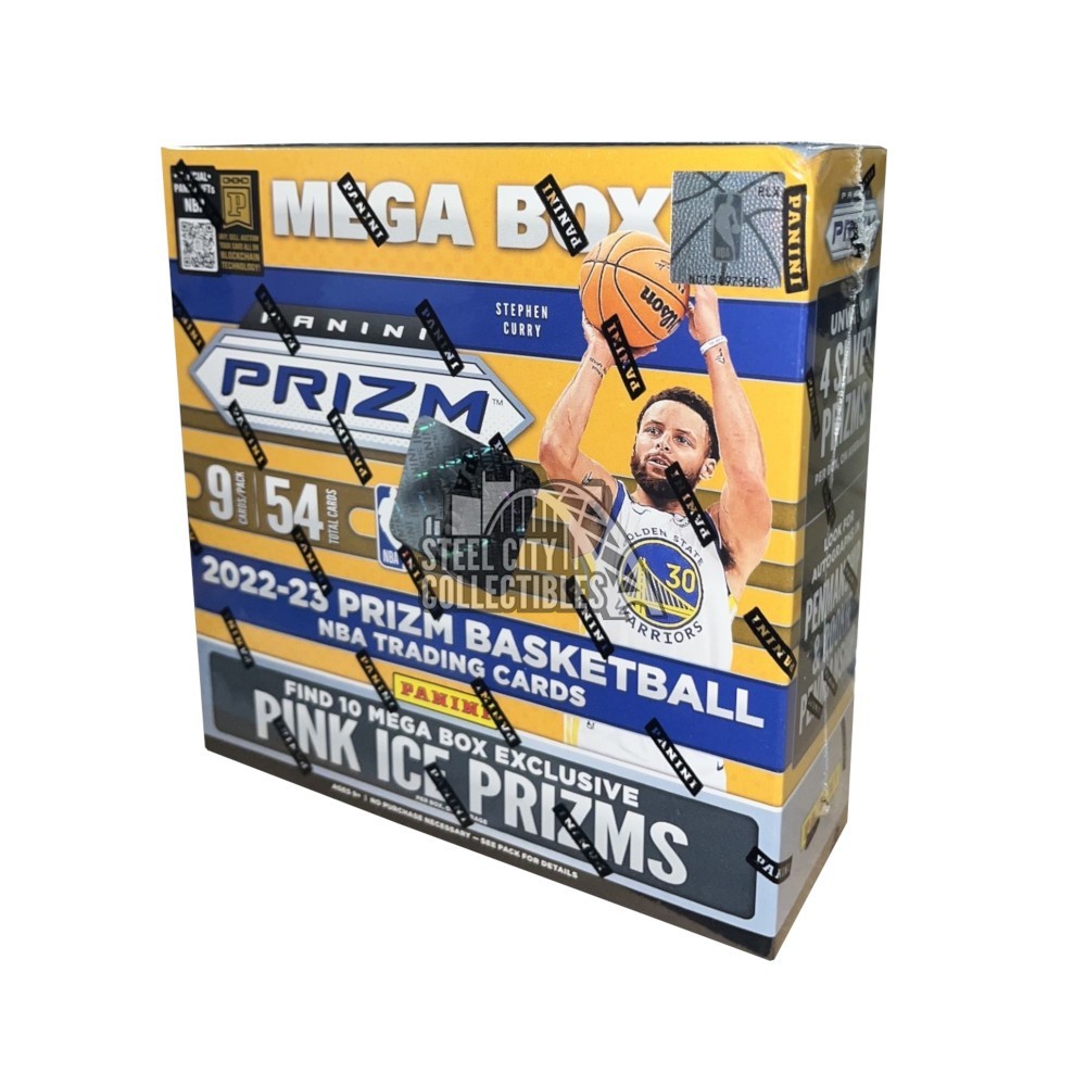 2022-23 Panini Prizm Basketball Mega Box (Pink Ice Prizm) | Steel City ...
