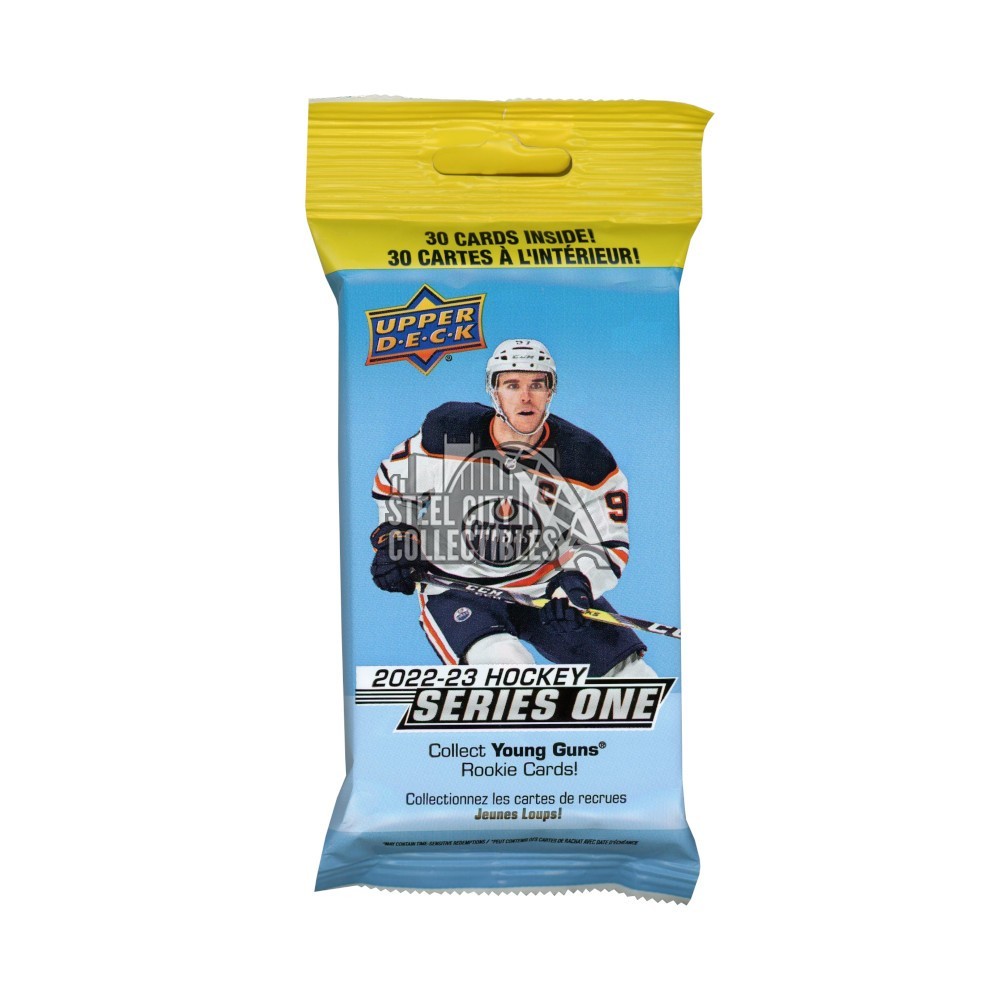 2022-23 Upper Deck Series 1 Hockey Fat Pack | Steel City Collectibles