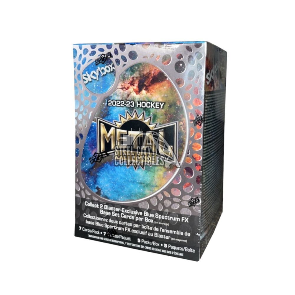 2022 23 Upper Deck Skybox Metal Universe Hockey 5 Pack Blaster Box