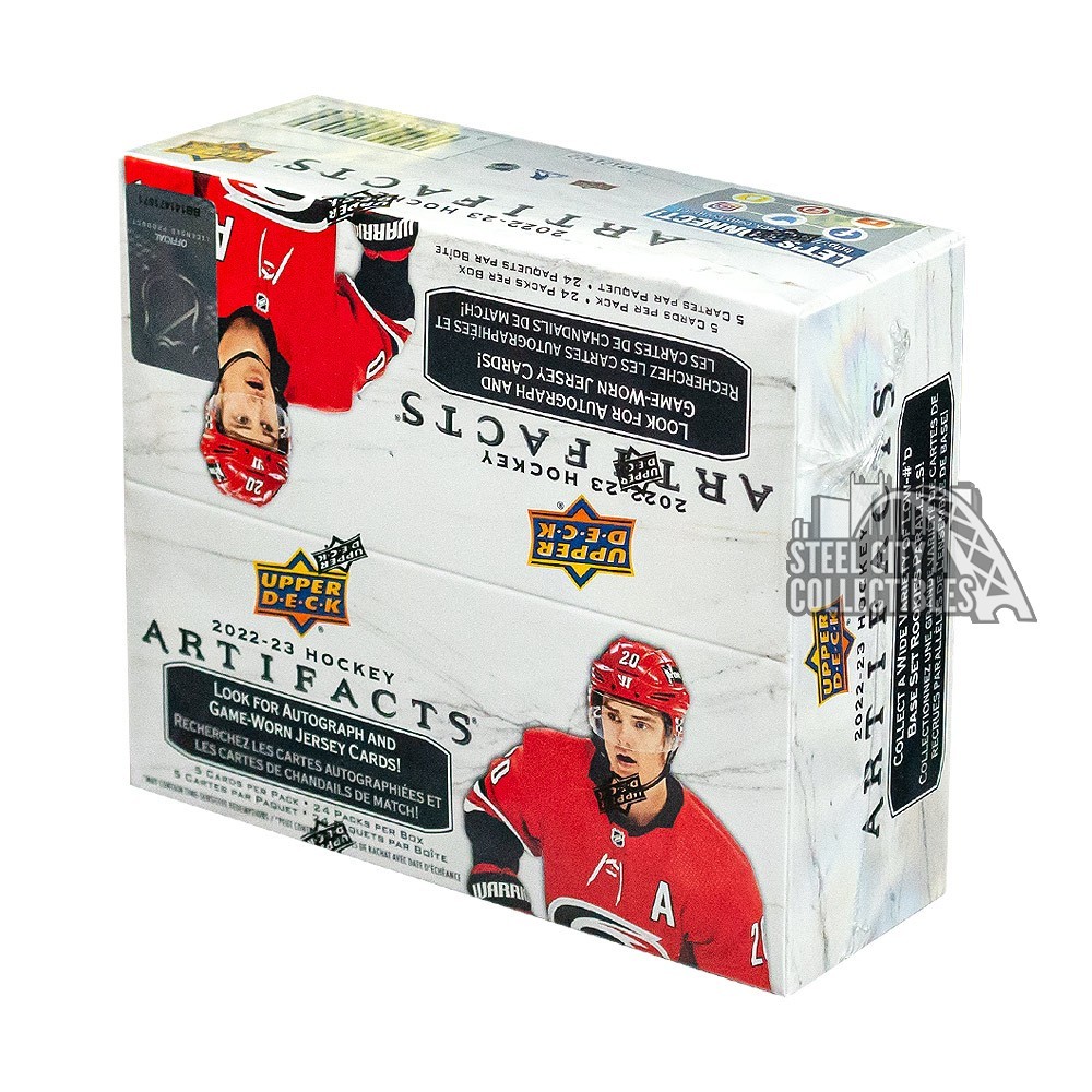 2022-23 Upper Deck Artifacts Hockey 24 Pack Retail Box | Steel City Collectibles