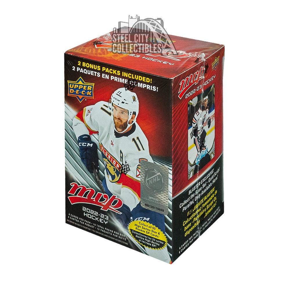 2022 23 Upper Deck MVP Hockey Blaster Box Steel City Collectibles 2022 23 Upper Deck MVP Hockey Blaster Box Steel City Collectibles