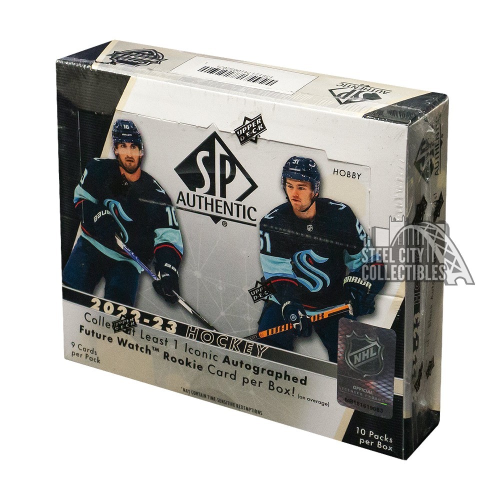 2022-23 Upper Deck SP Authentic Hockey Hobby Box | Steel City Collectibles
