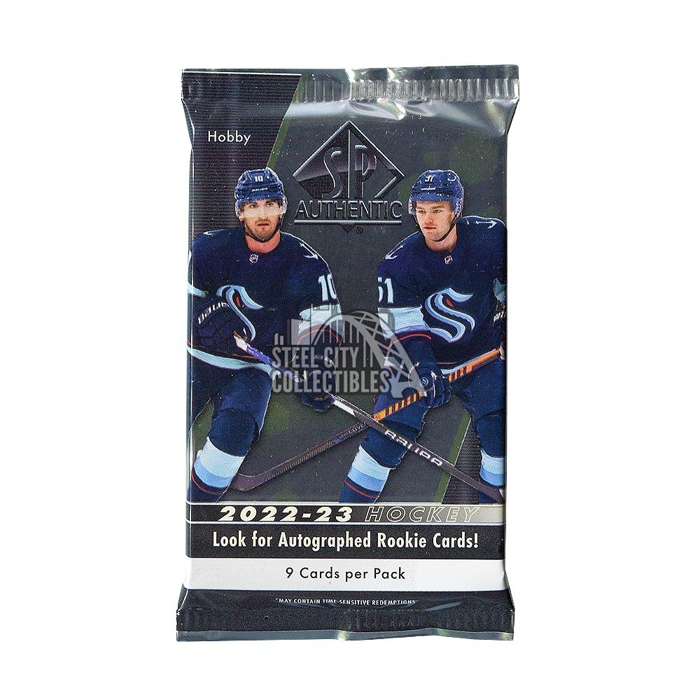 2022-23 Upper Deck SP Authentic Hockey Hobby Pack | Steel City Collectibles