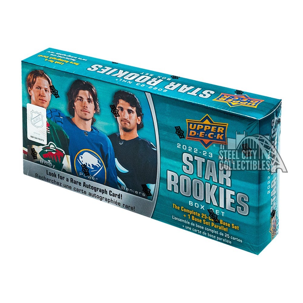 2022-23 Upper Deck NHL Rookie Box Set Box | Steel City Collectibles