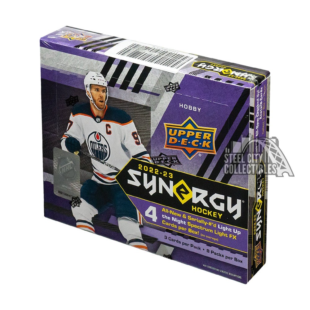 2022-23 Upper Deck Synergy Hockey Hobby Box | Steel City Collectibles