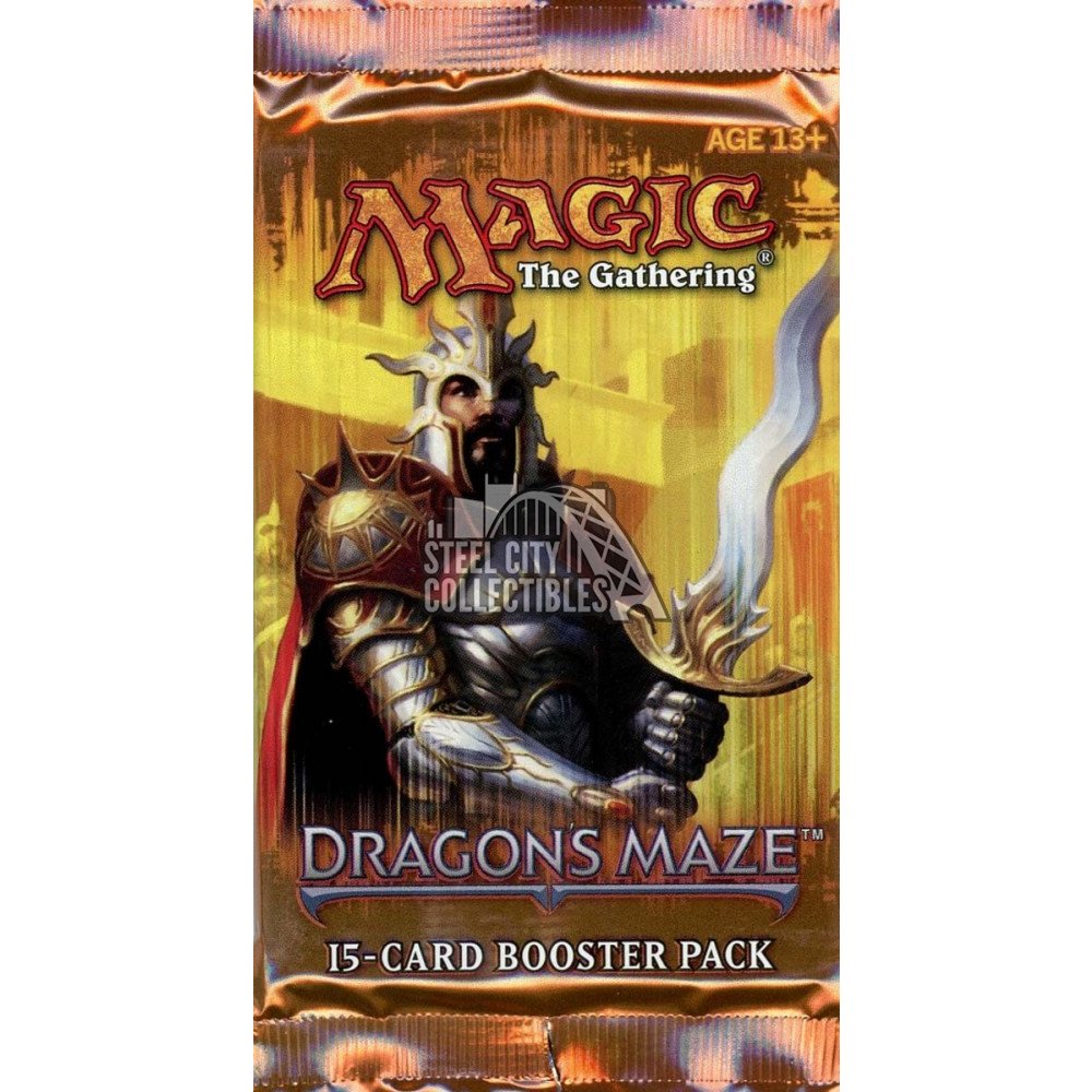 Magic the Gathering Dragon's Maze Booster Pack | Steel City Collectibles