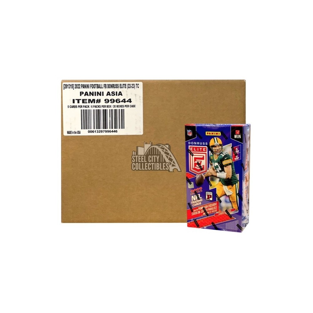 2022 Panini Donruss Elite Football Tmall Hobby 20-Box Case Random Box ...