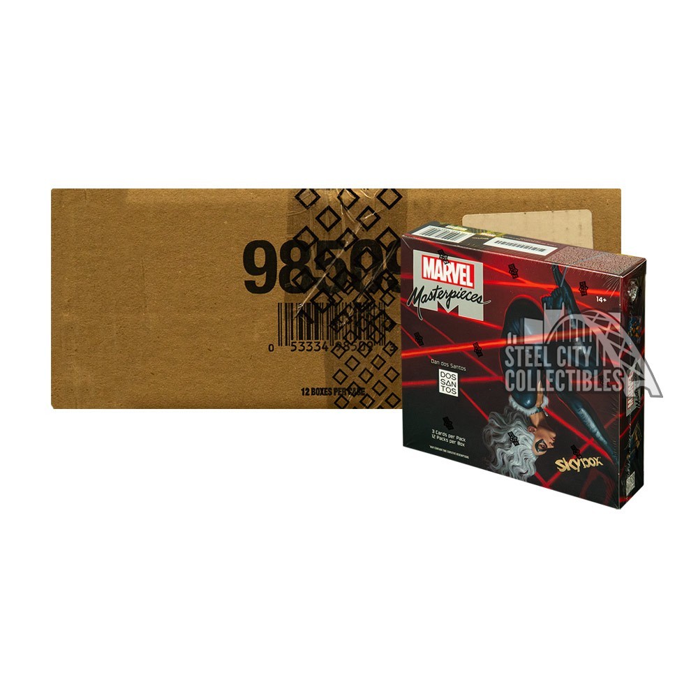 2022 Upper Deck Marvel Masterpieces Hobby 12-Box Case | Steel City ...