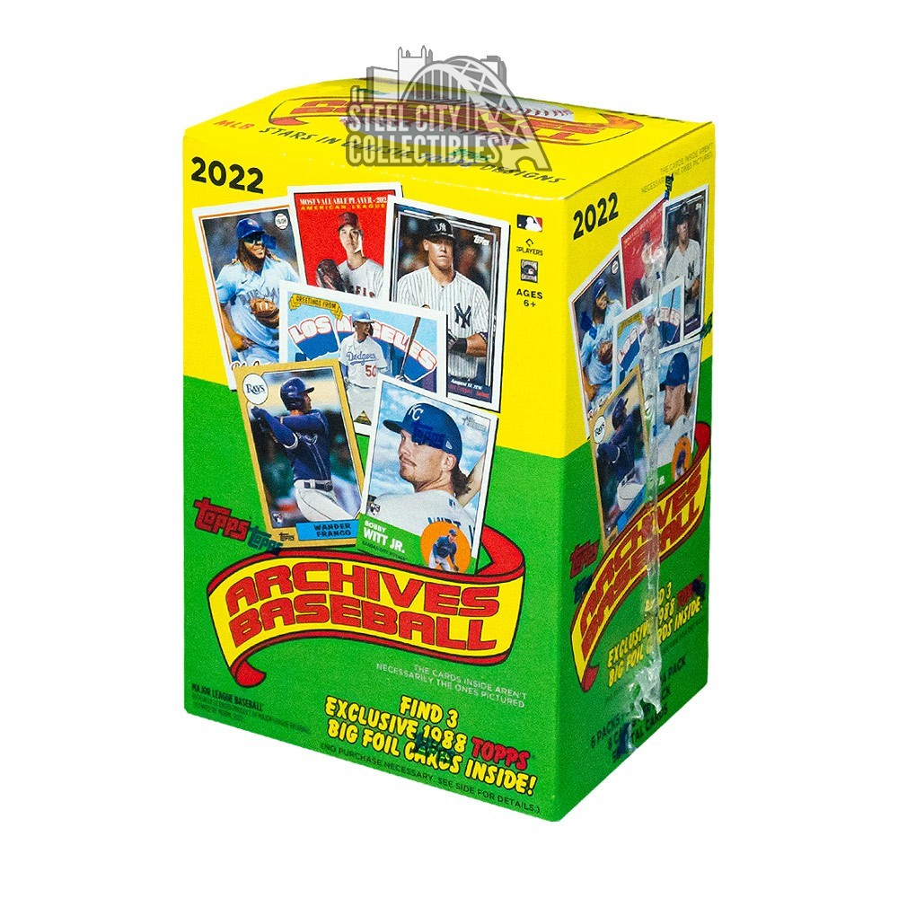 2022 Topps Archives Baseball Blaster Box Steel City Collectibles 2022 Topps Archives Baseball Blaster Box Steel City Collectibles
