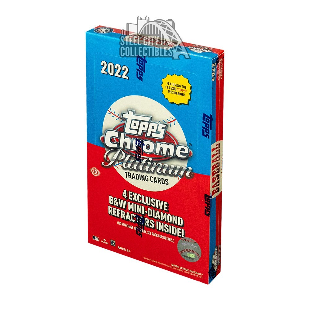 2022 Topps Chrome Platinum Anniversary 1953 Hobby LITE Box | Steel City ...