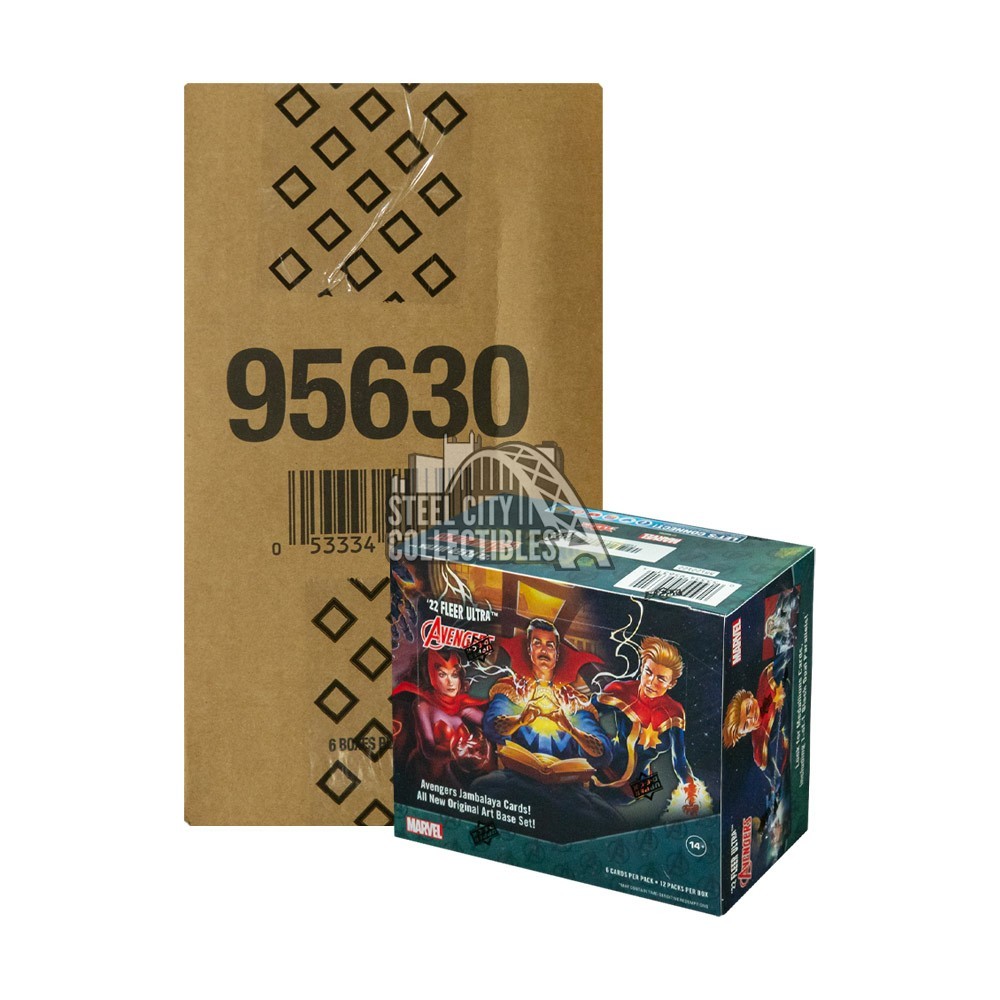 2022 Upper Deck Fleer Ultra Marvel Avengers Hobby 6-Box Case | Steel City Collectibles