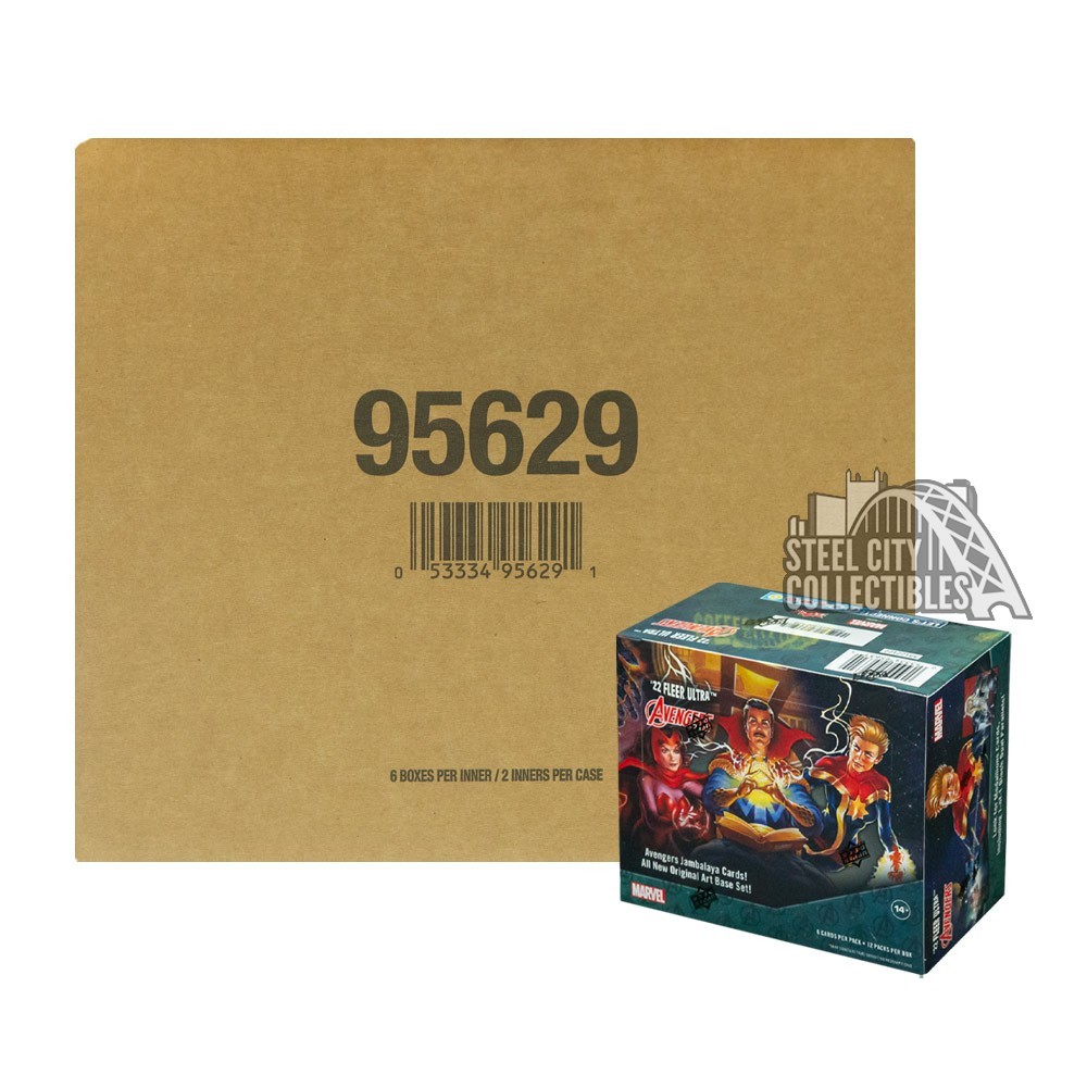 2022 Upper Deck Fleer Ultra Marvel Avengers Hobby 12-Box Case | Steel City Collectibles